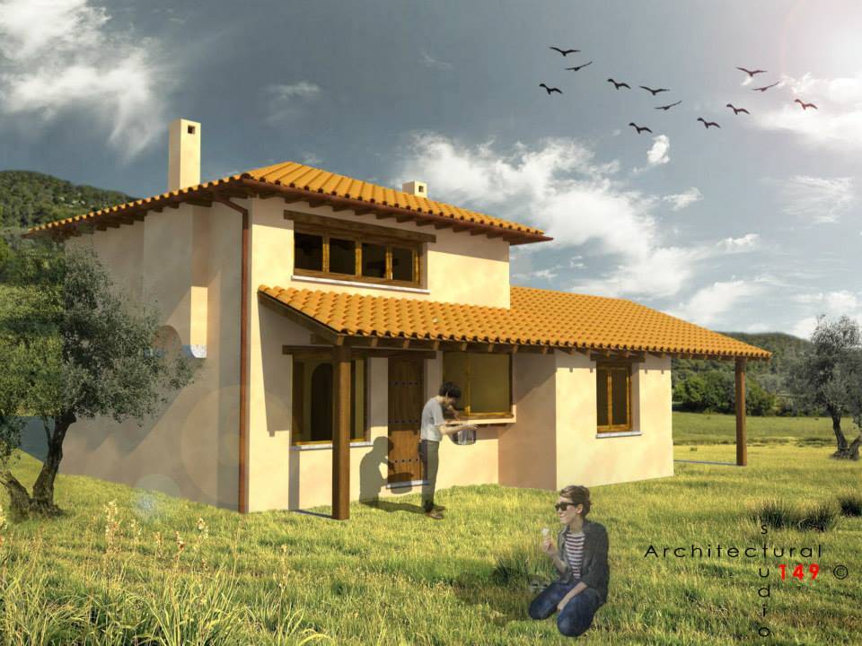 Α "healthy home" by natural build - Philippitzis & associates