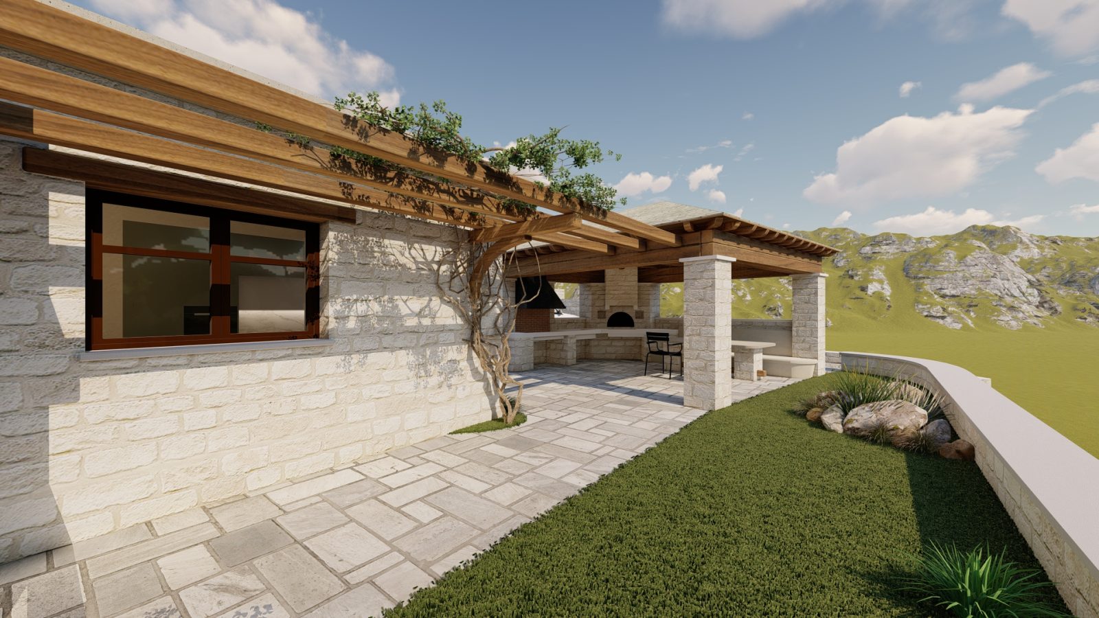 Residence at Tsagarada, Pelion - Philippitzis & associates